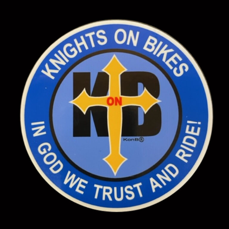Knights on Bikes Window Decals - Shop Now!