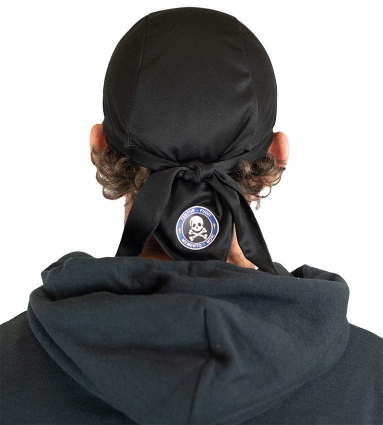 Dew Rag (Black) - Knights on Bikes